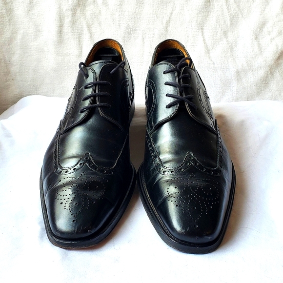 Magnanni | Shoes | Magnanni Sergio Wingtip Oxford Dress Shoes Black ...